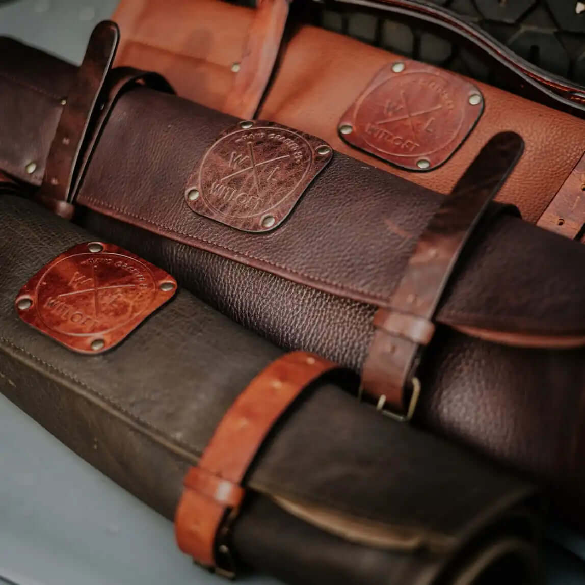 Premium Leather Knife Rolls - Secure & Stylish