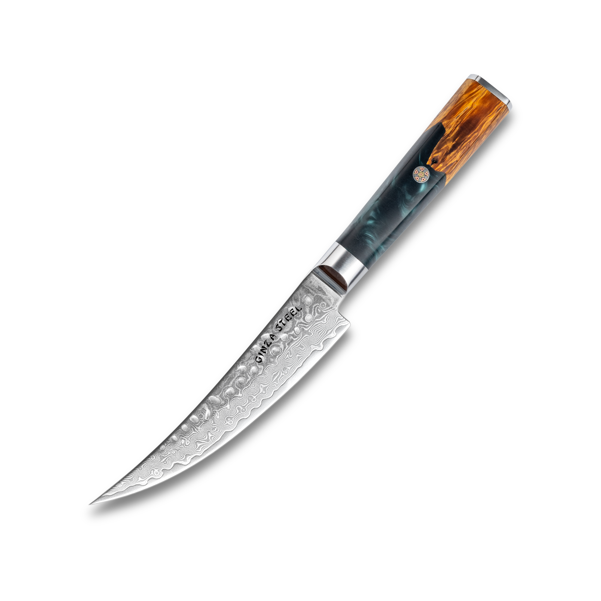 Kaze Katana Boning Knife - Precision Damascus Blade