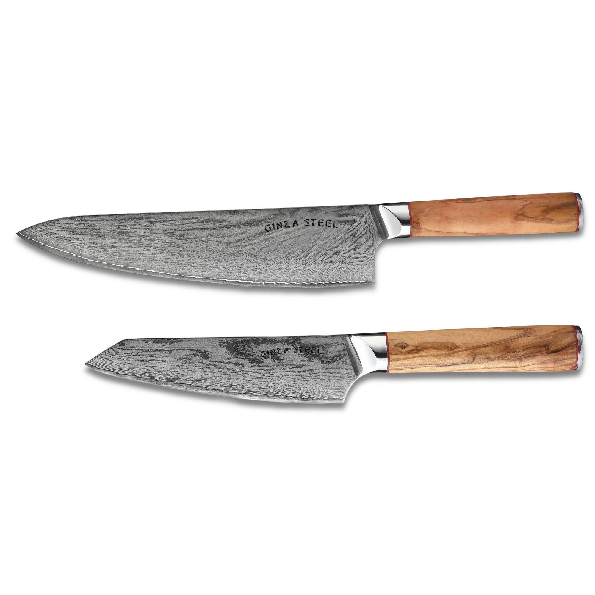 MIA TWO Chef Knife Set | AUS10 Damascus Steel